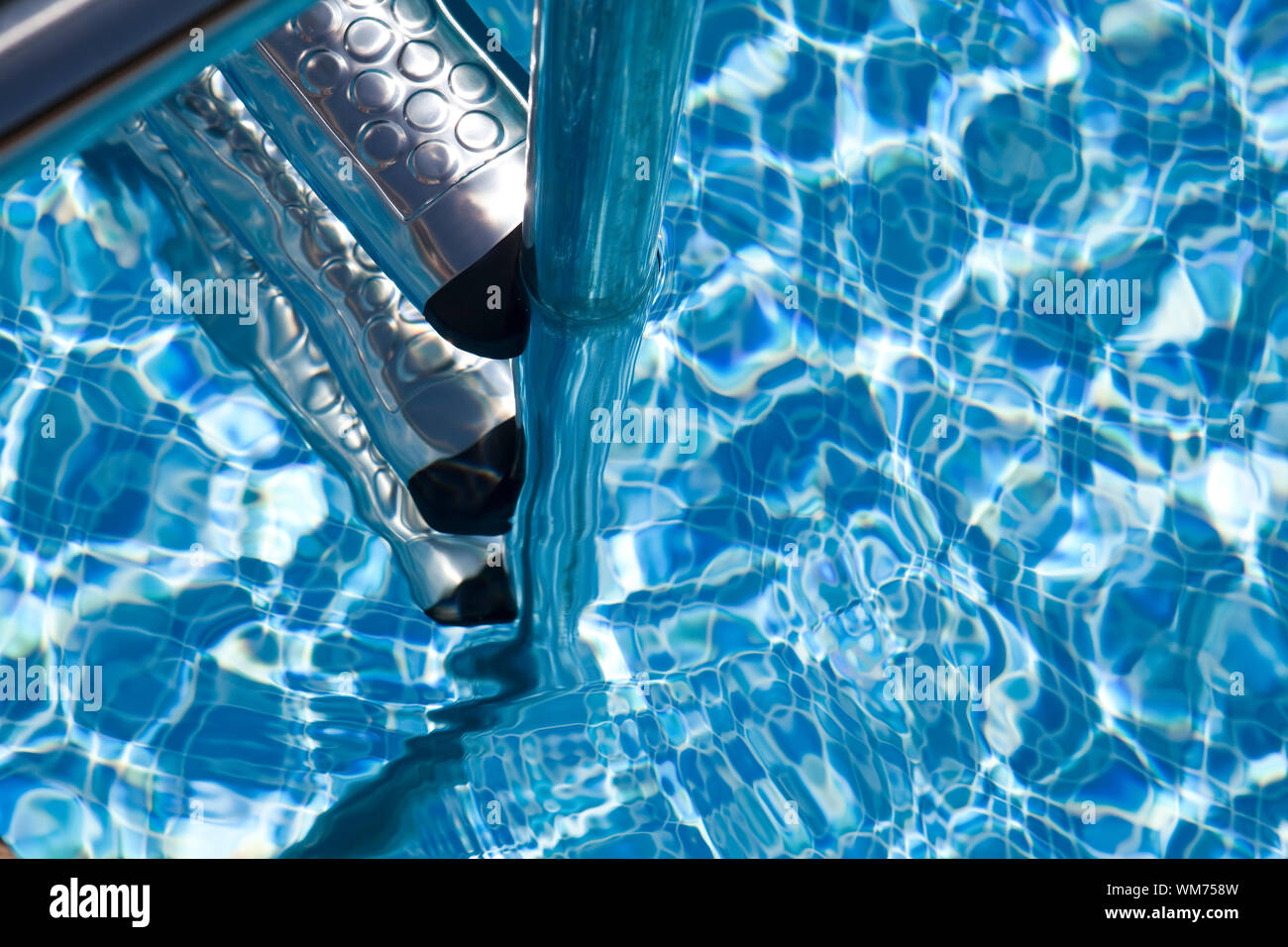 Swimming pool texture Stock Photo - Alamy