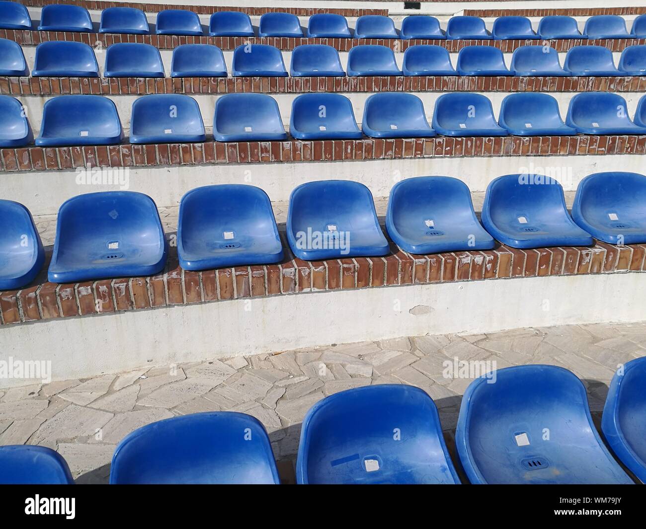 Bleachers in stadium bleacher hi-res stock photography and images - Alamy