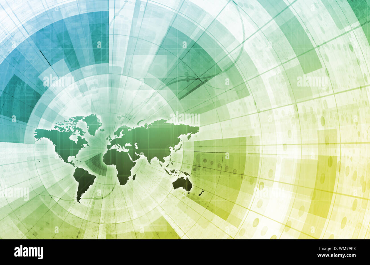 Global supply chain world map hi-res stock photography and images - Alamy