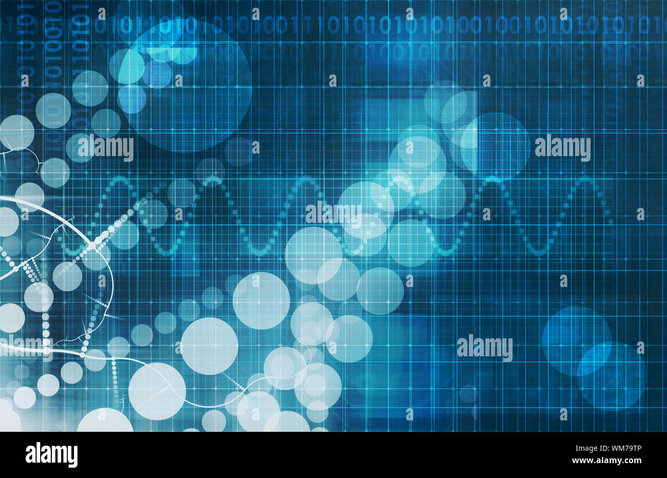 Medical Abstract Background with Science Theme Abstract Stock Photo - Alamy