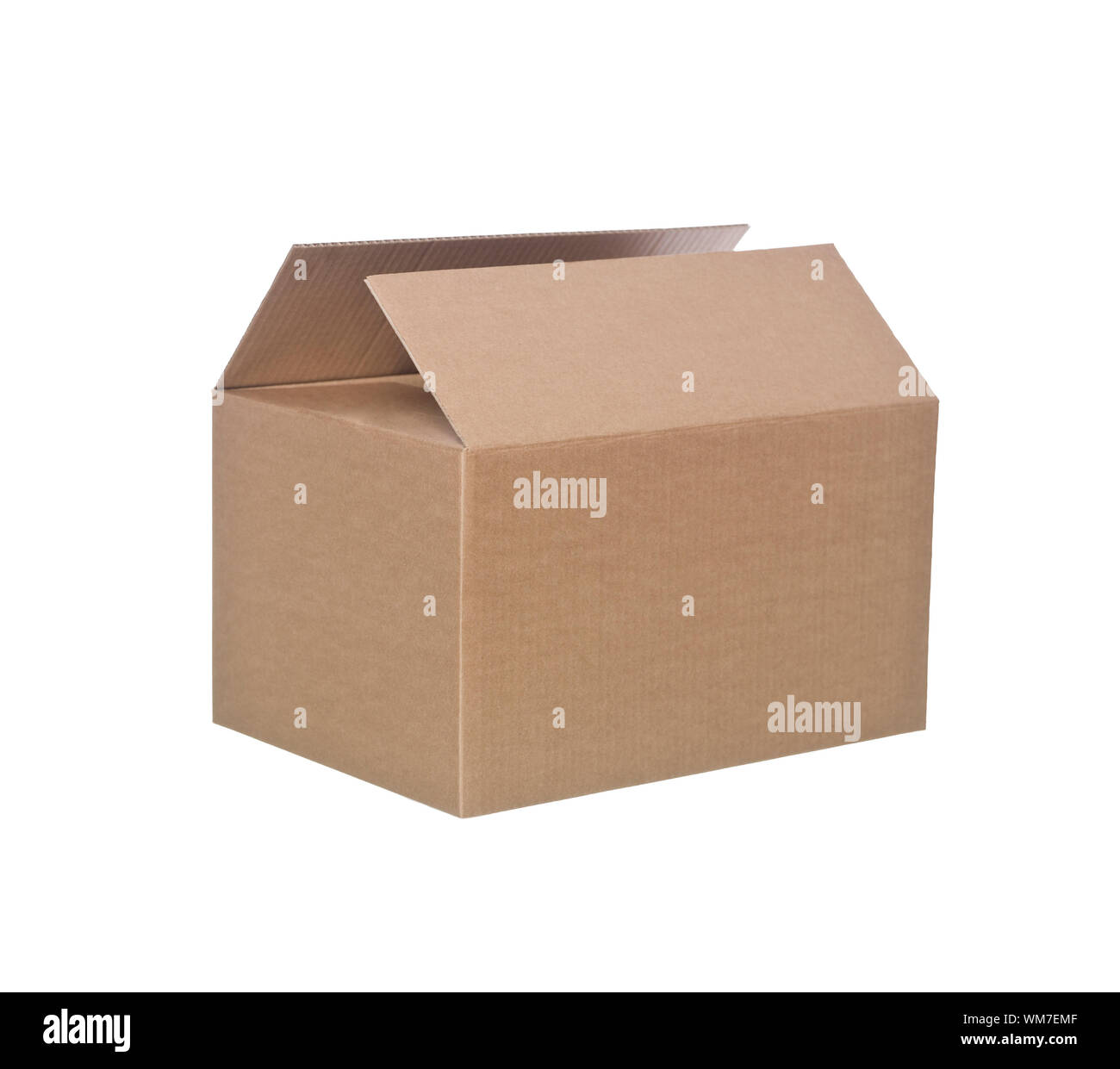 Open cardboard box Stock Photo - Alamy