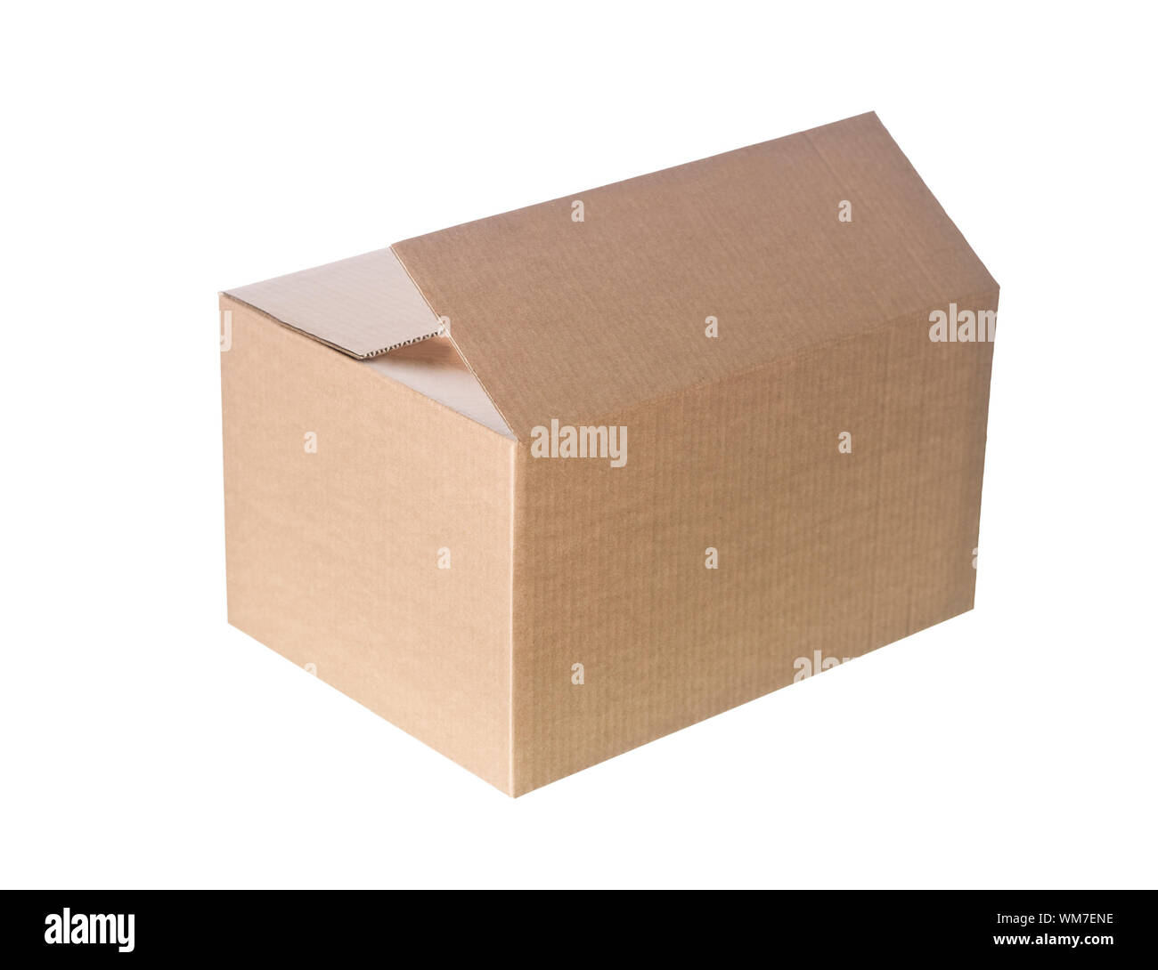 Open cardboard box Stock Photo - Alamy