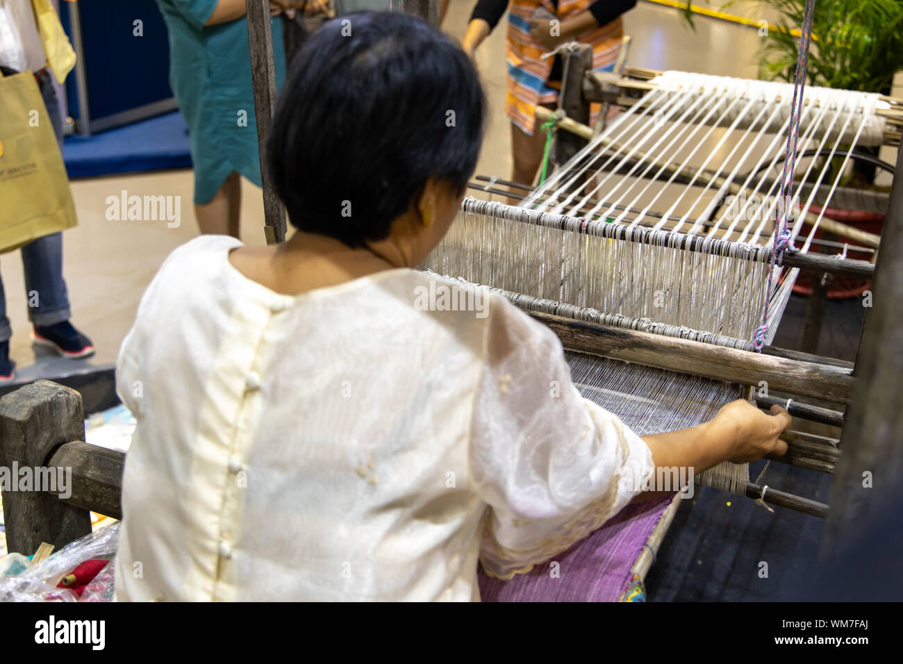 Philippine weaving tradition hi-res stock photography and images - Alamy