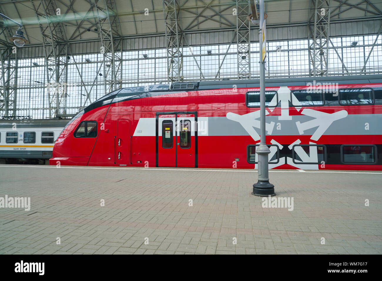 Kiyevsky rail terminal hi-res stock photography and images - Alamy