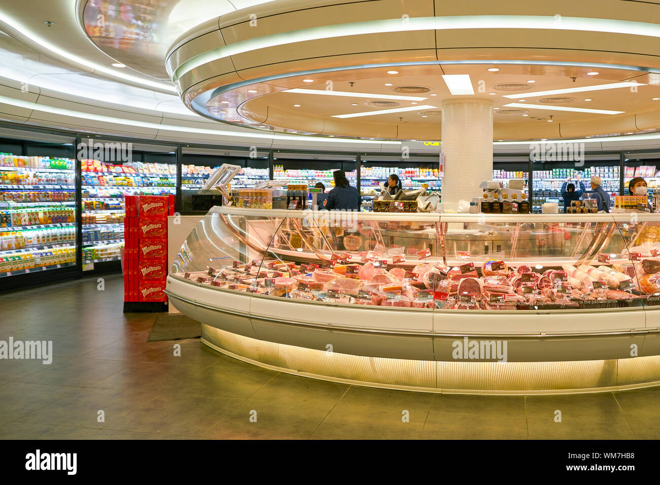 HONG KONG, CHINA - CIRCA JANUARY, 2019: interior shot of ThreeSixty ...