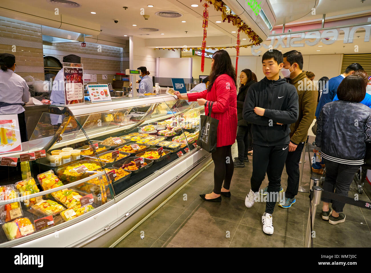 HONG KONG, CHINA - CIRCA JANUARY, 2019: interior shot of ThreeSixty ...