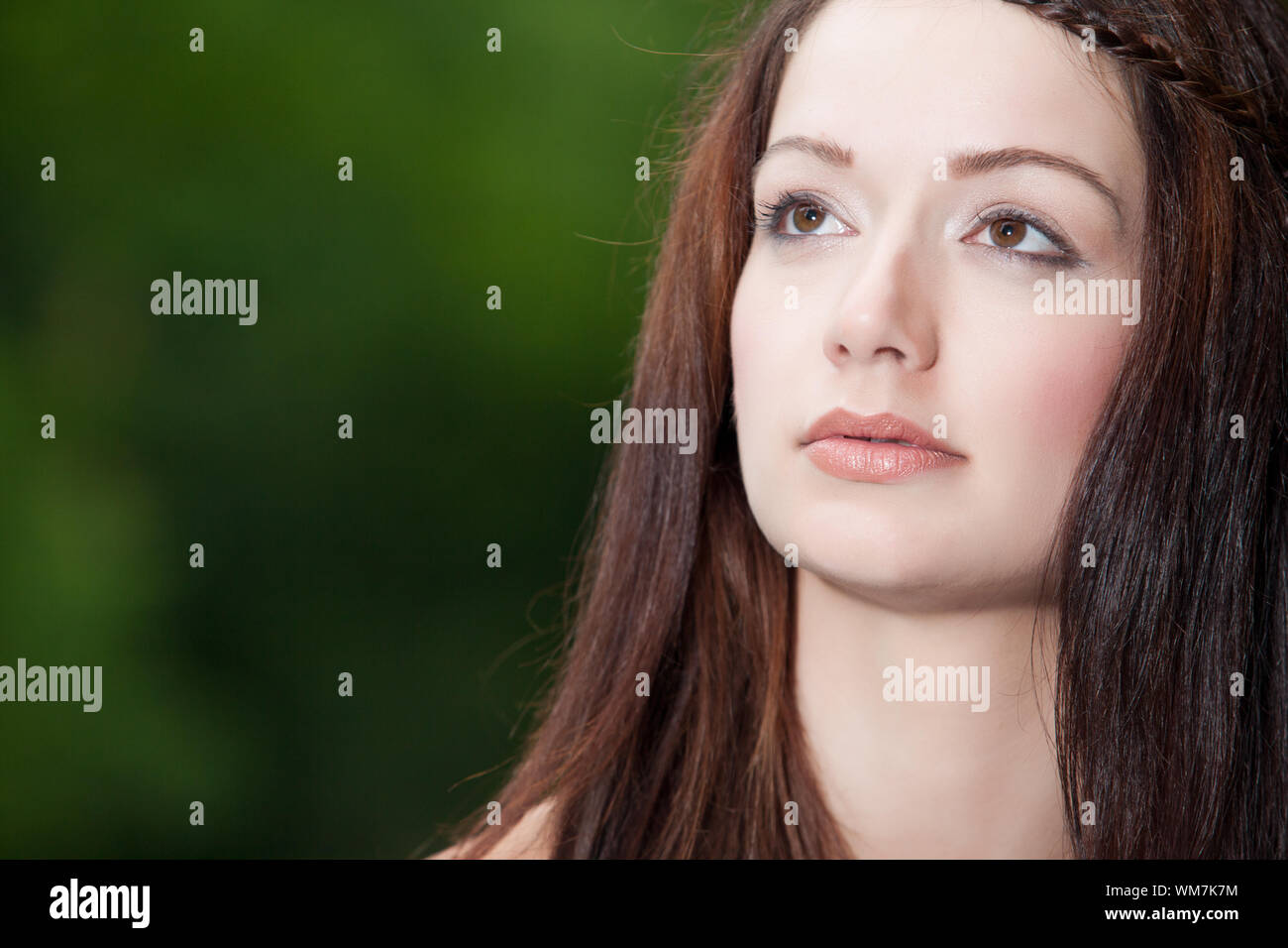 Portrait in nature Stock Photo - Alamy