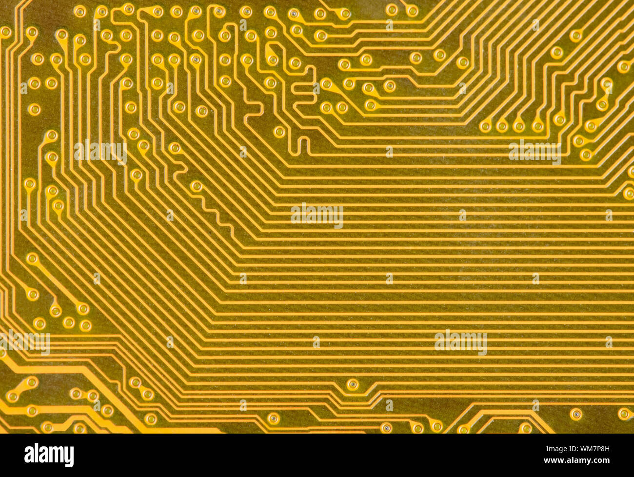 Industrial texture of a electronic plate with paths Stock Photo - Alamy