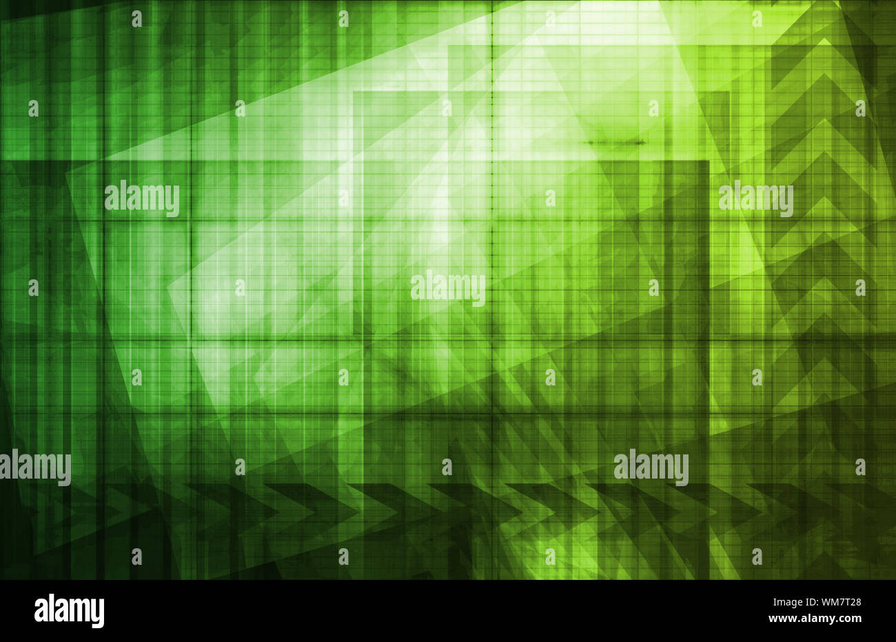 Corporate Abstract as a Modern Business Tech Art Stock Photo - Alamy