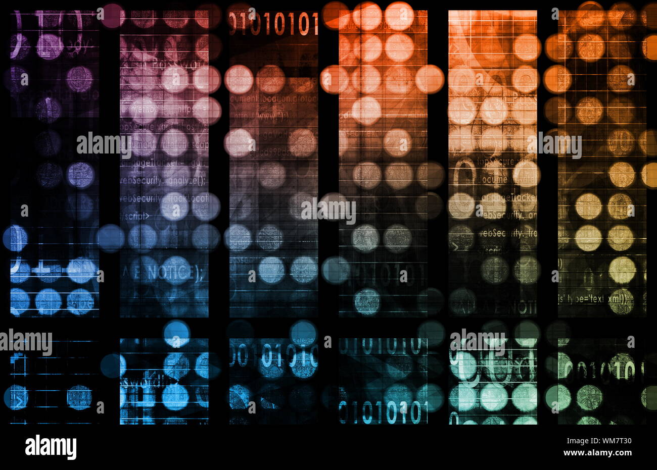 Corporate Communications As a New Technology Art Stock Photo - Alamy