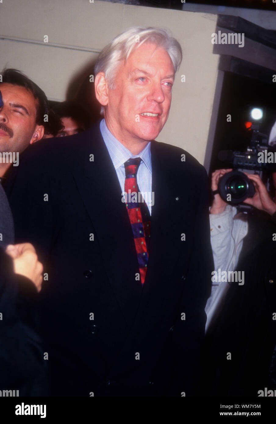 Westwood, California, USA 28th November 1994 Actor Donald Sutherland ...
