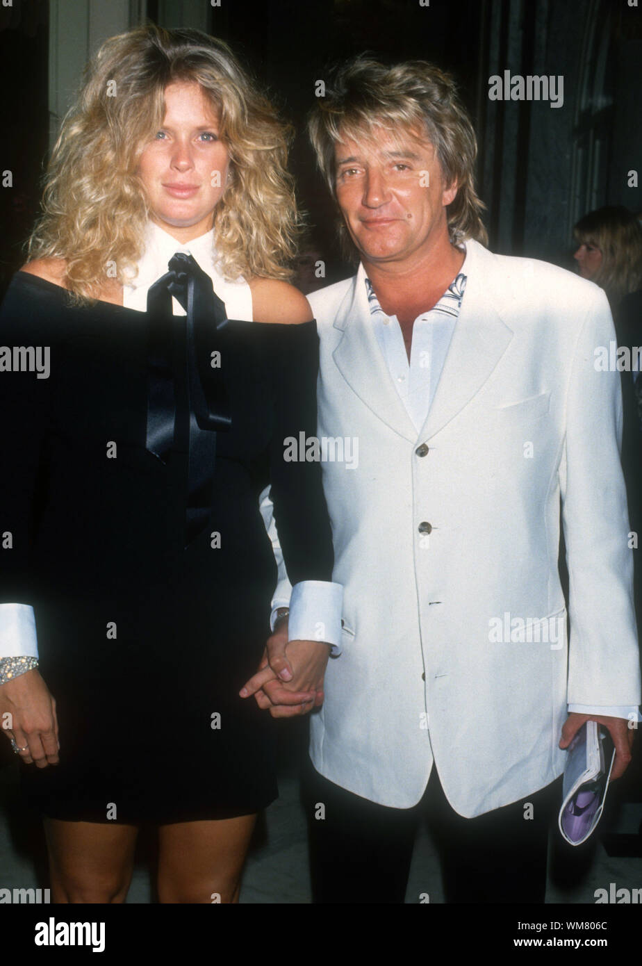 Rod Stewart, Rachel Hunter, 1994, Photo By Michael Ferguson/PHOTOlink ...