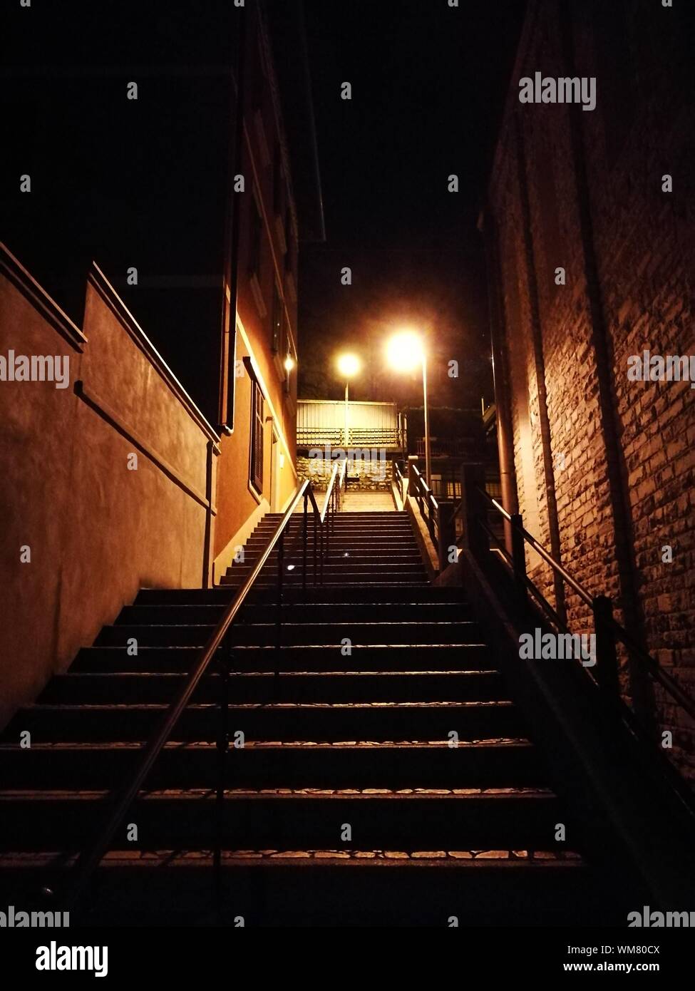 Illuminated Stairs High Resolution Stock Photography and Images - Alamy