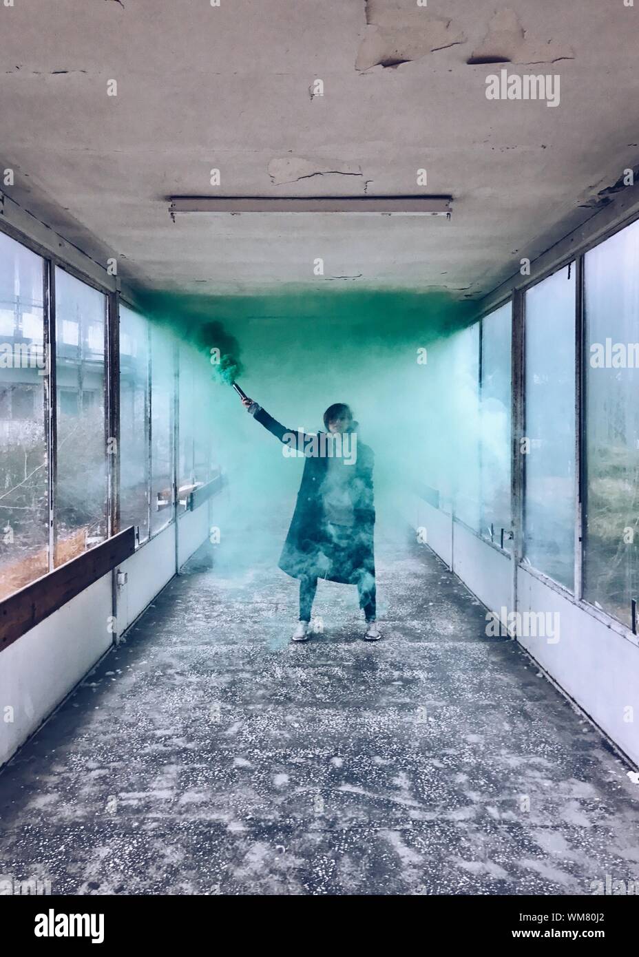 Flare and flare smoke hi-res stock photography and images - Alamy