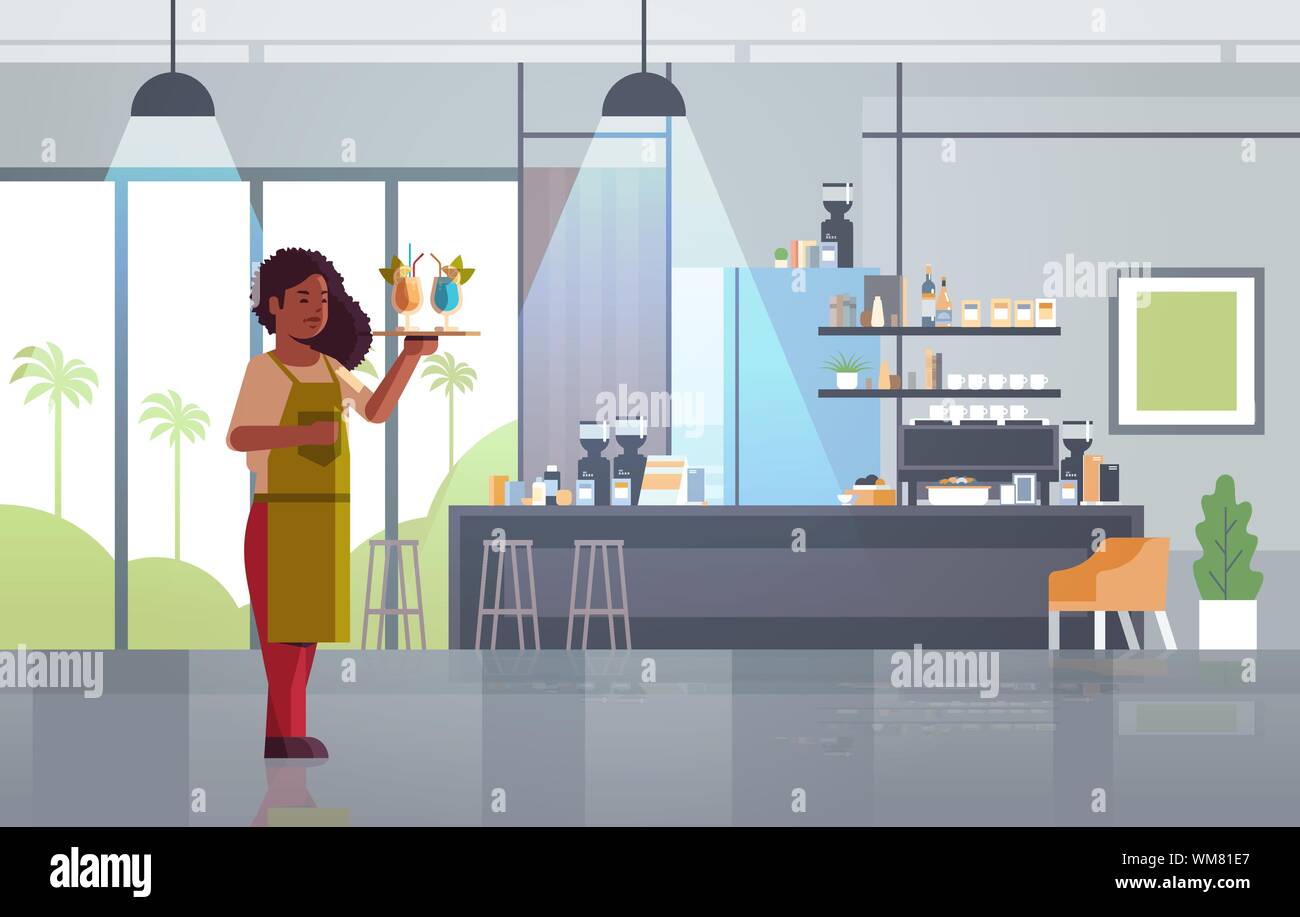 Bar staff serving cocktails hi-res stock photography and images - Alamy