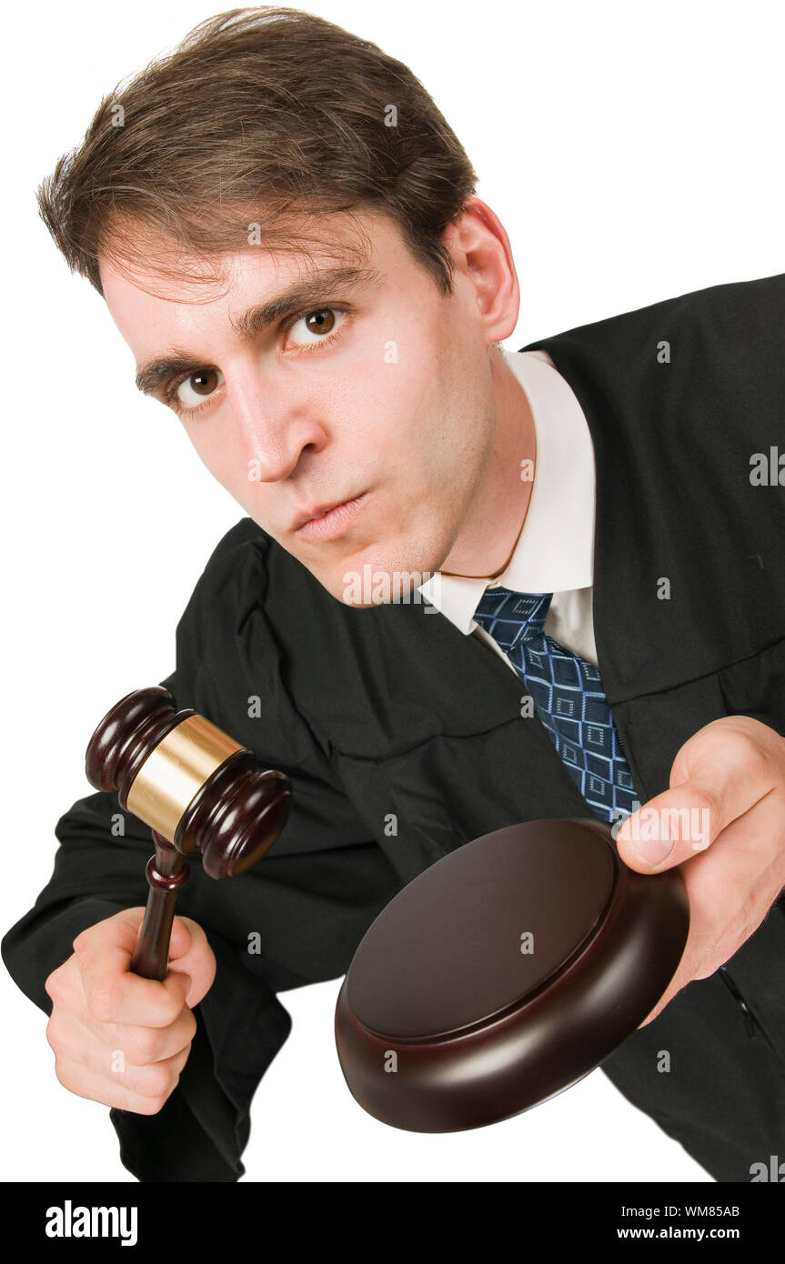 Judge In Robe High Resolution Stock Photography and Images - Alamy