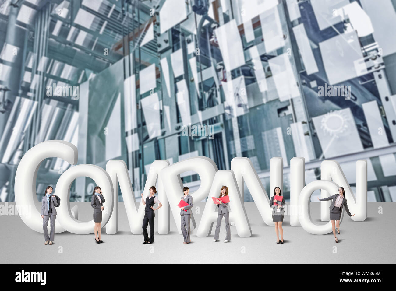 Concept of partner, friends,collaborate with group of business people ...