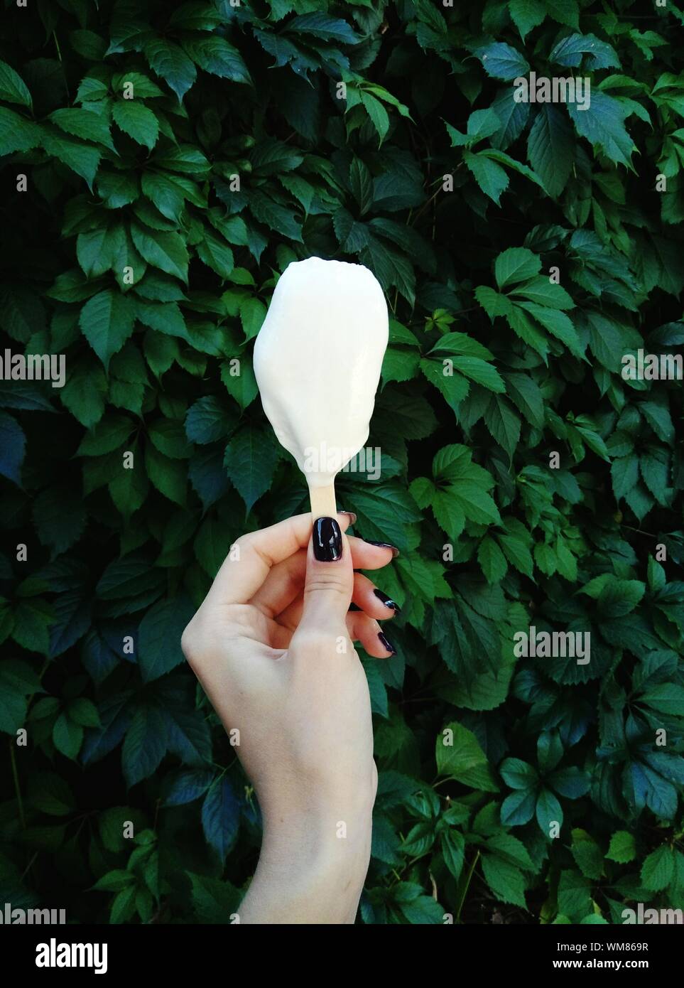 Person outdoors popsicle hi-res stock photography and images - Alamy