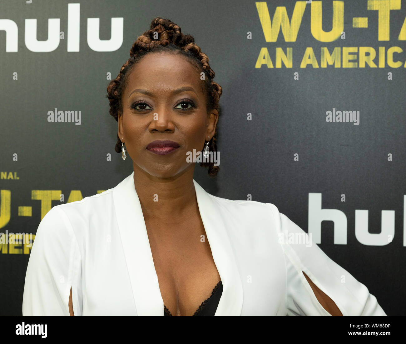 New York, NY - September 4, 2019: Erika Alexander attends Hulu's Wu ...