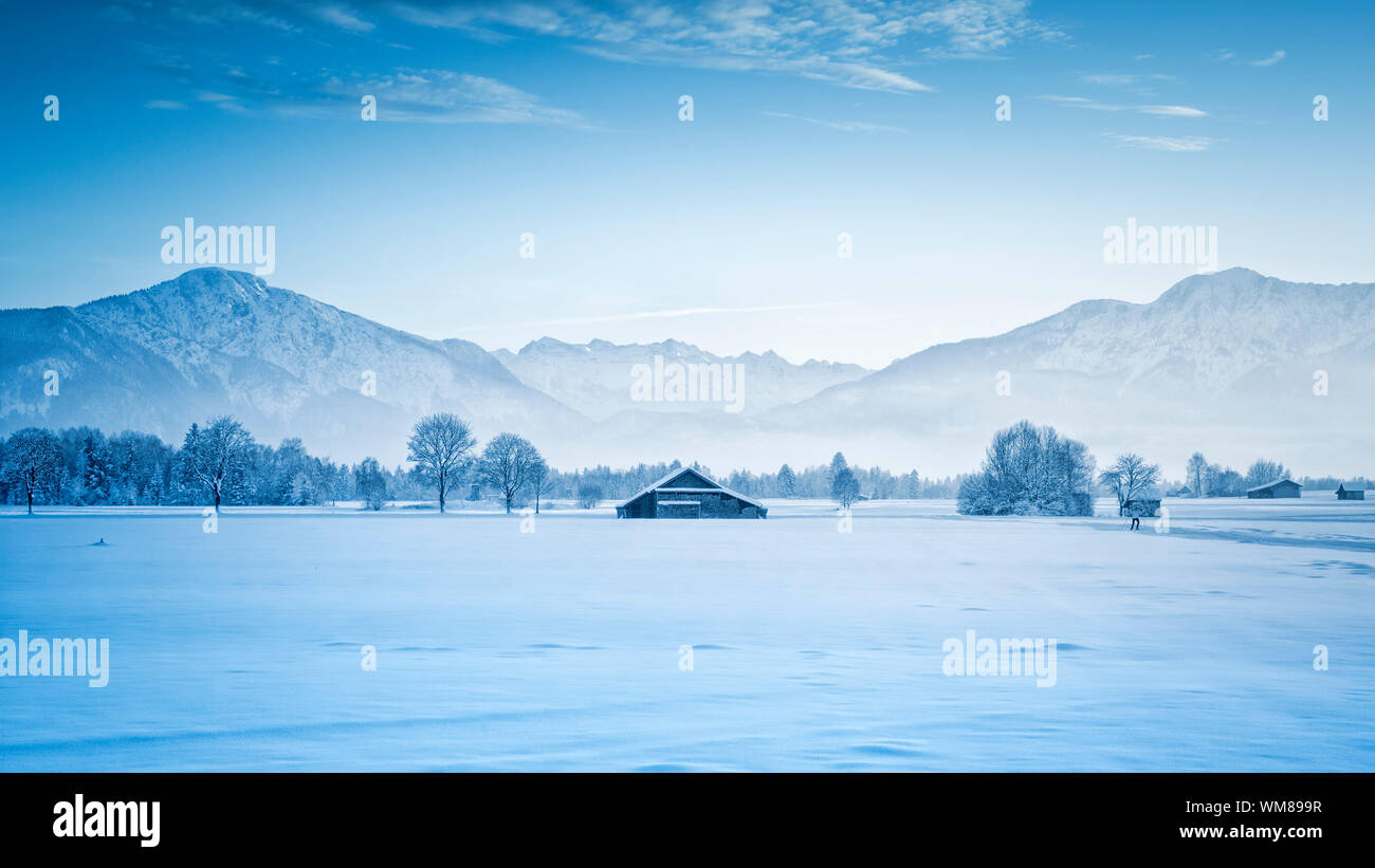 An image of a nice winter scenery Stock Photo - Alamy