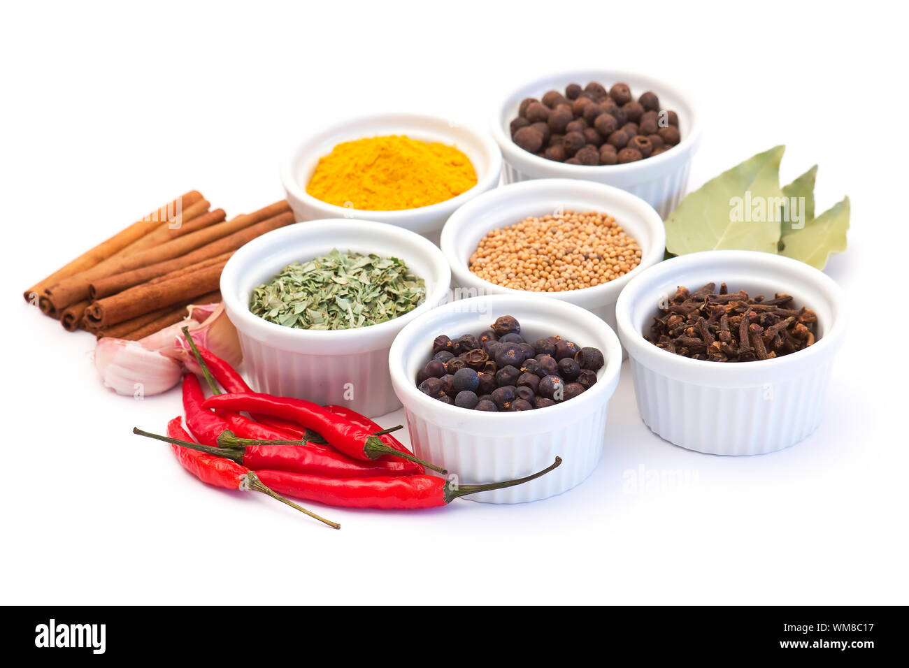 spices and flavorings Stock Photo - Alamy