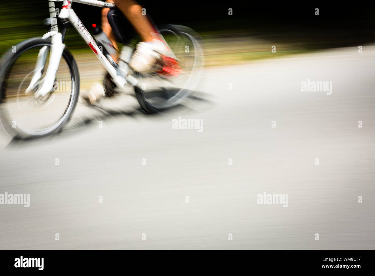 Dramatic image of cyclist hi-res stock photography and images - Alamy