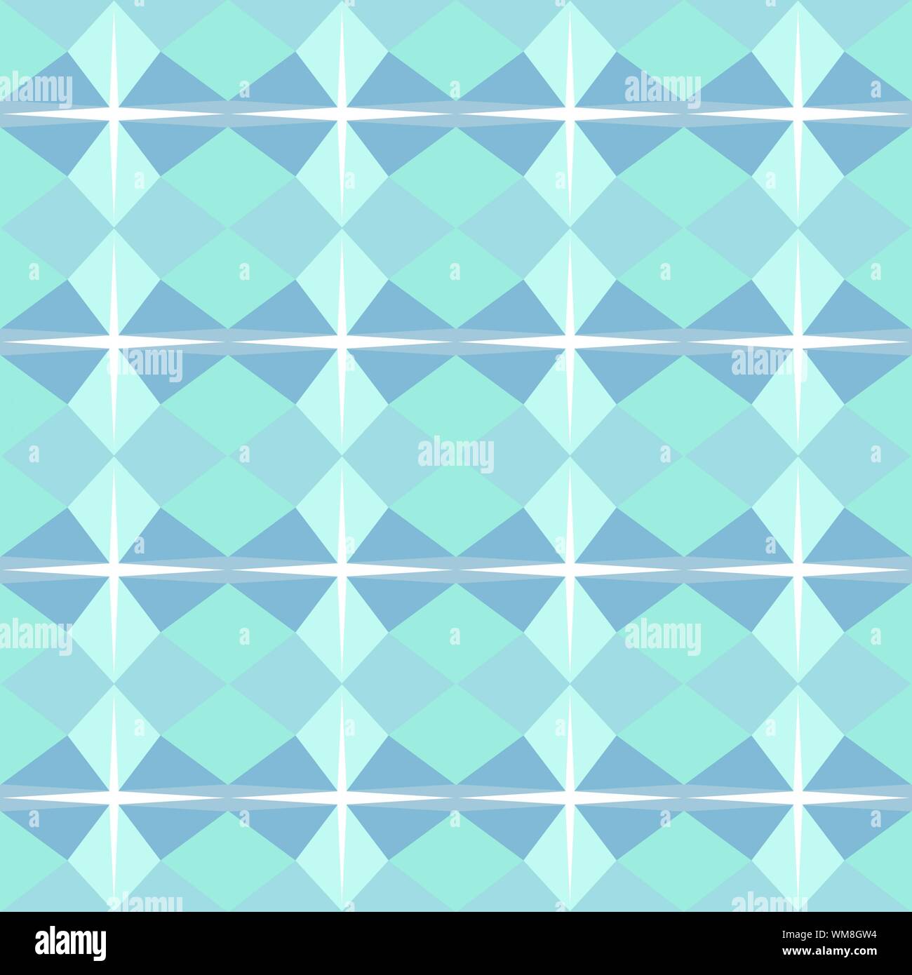seamless repeating pattern design with light blue, pale turquoise and ...