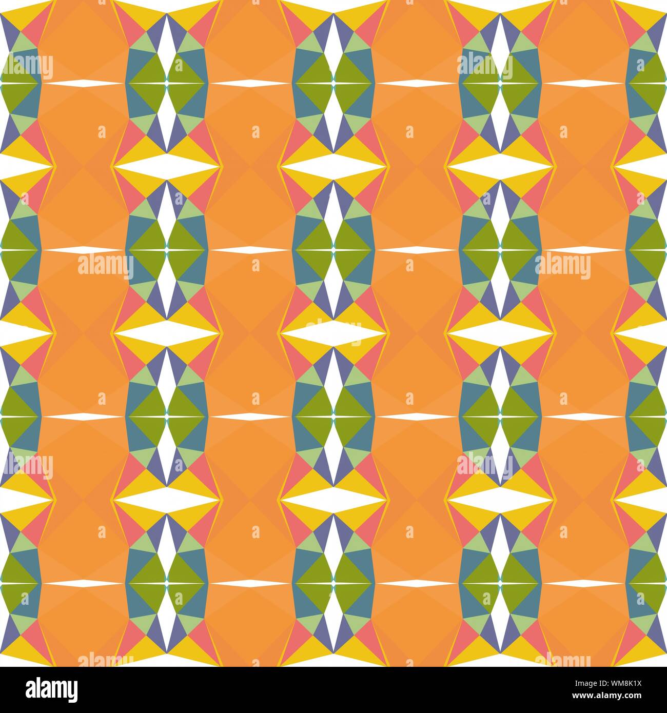 seamless repeating pattern light with pastel orange, dim gray and coral ...