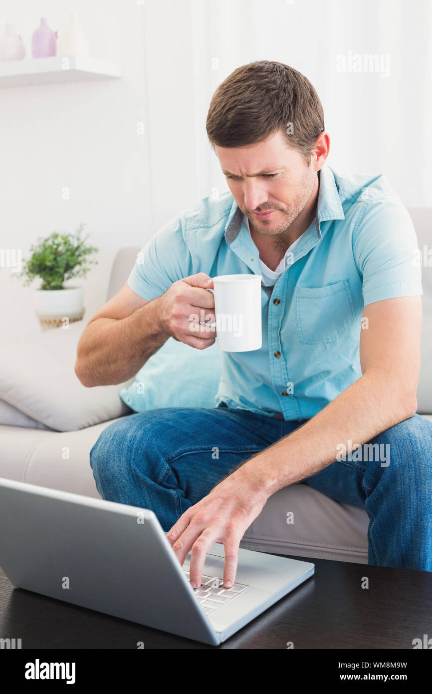 Concentrate laptop computer adult male hi-res stock photography and ...