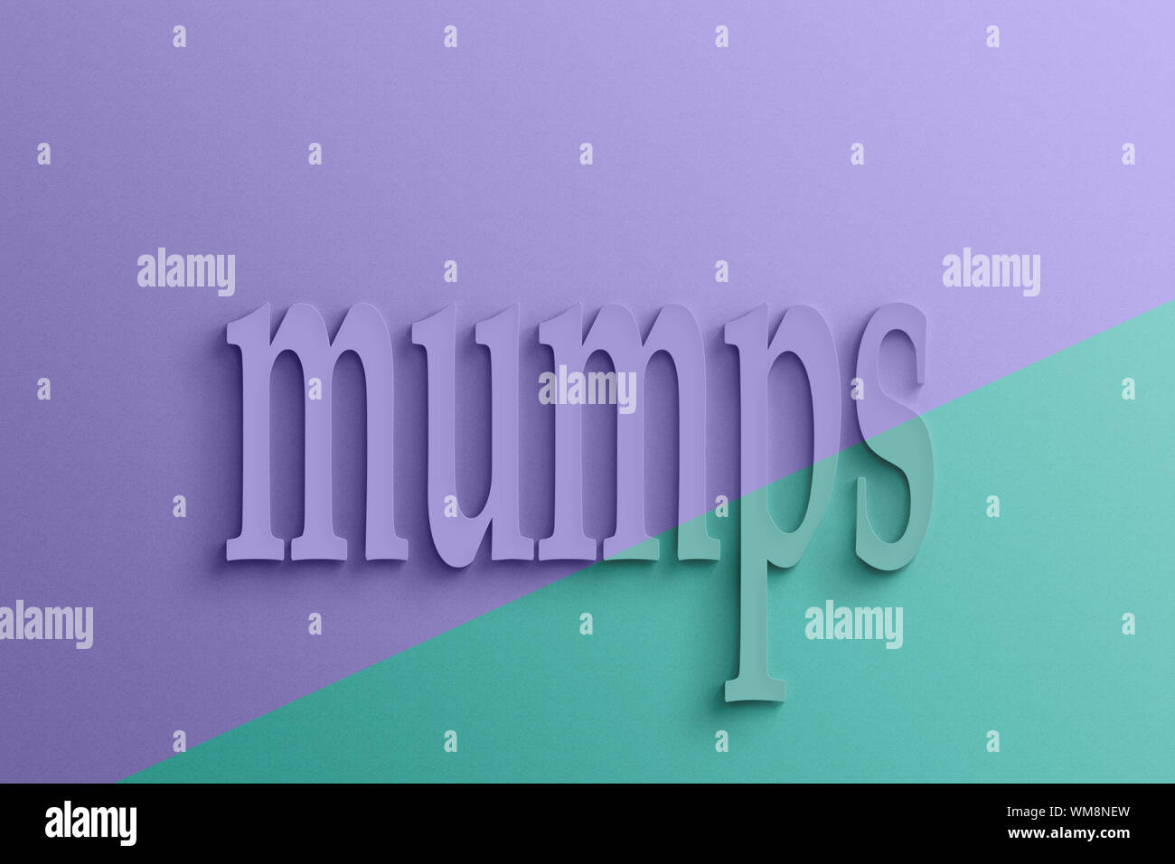 Mumps text hi-res stock photography and images - Alamy