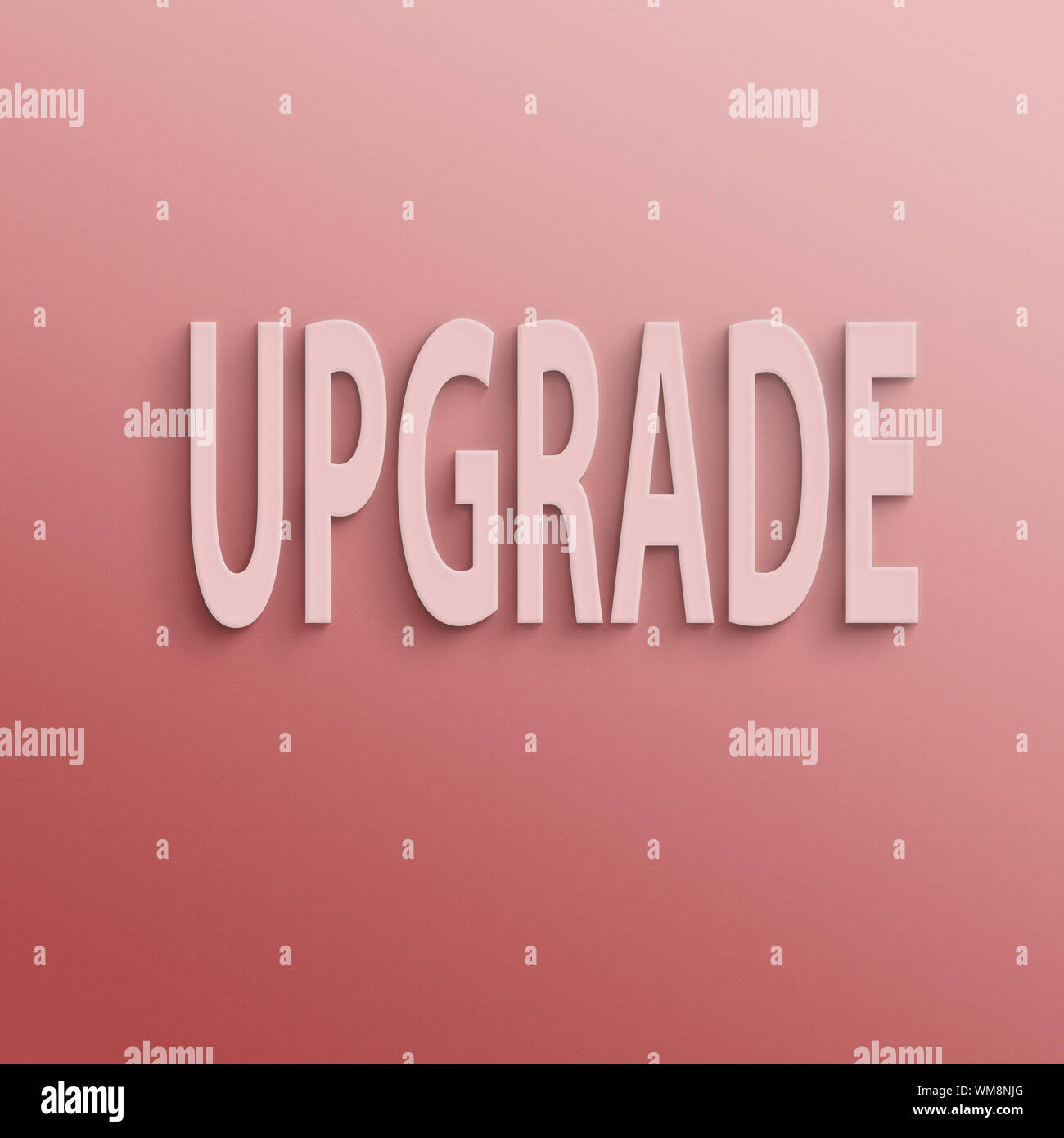 text on the wall or paper, upgrade Stock Photo - Alamy