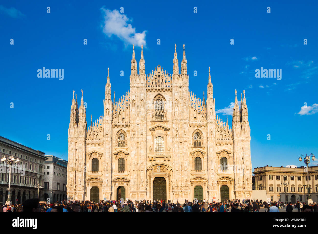 Milan cathedral window hi-res stock photography and images - Alamy