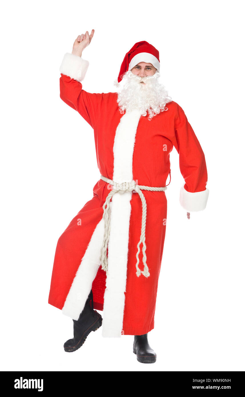 Dancing santa claus Cut Out Stock Images & Pictures - Alamy