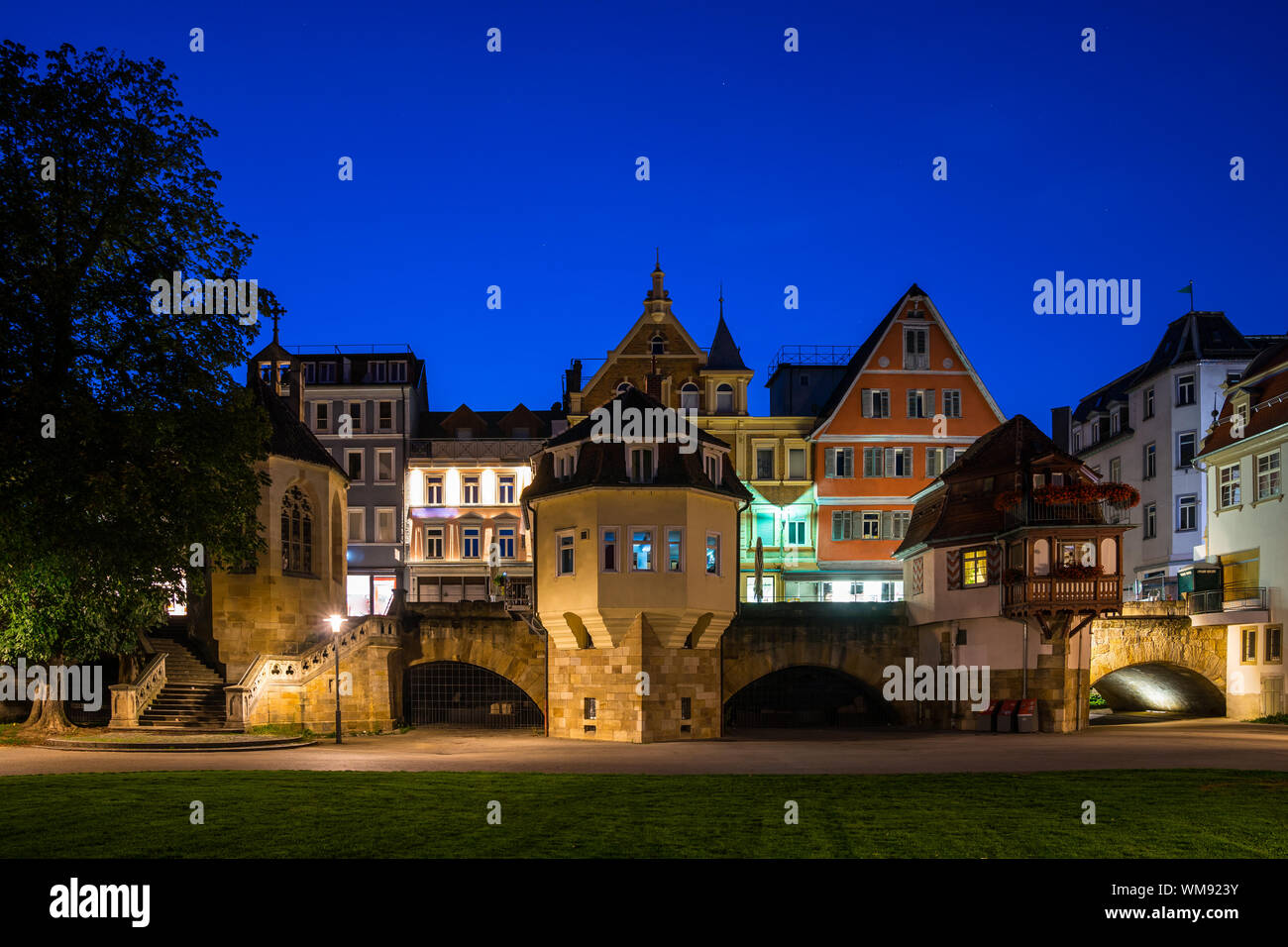 Old town at the neckar hi-res stock photography and images - Alamy