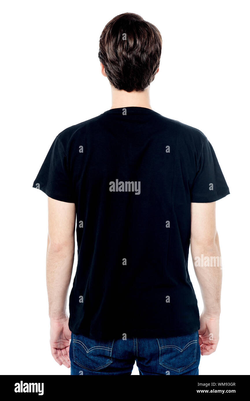 Man facing back hi-res stock photography and images - Alamy