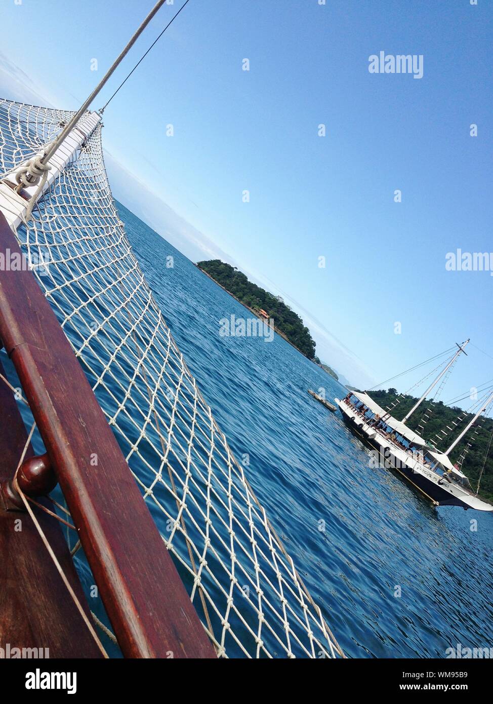 Blue Sailing Ships High Resolution Stock Photography and Images - Alamy