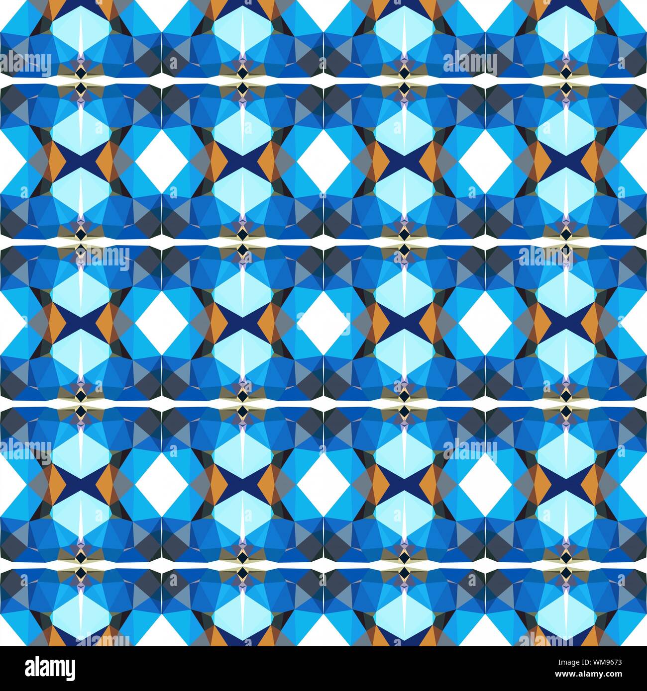 seamless repeating pattern abstract with steel blue, strong blue and ...