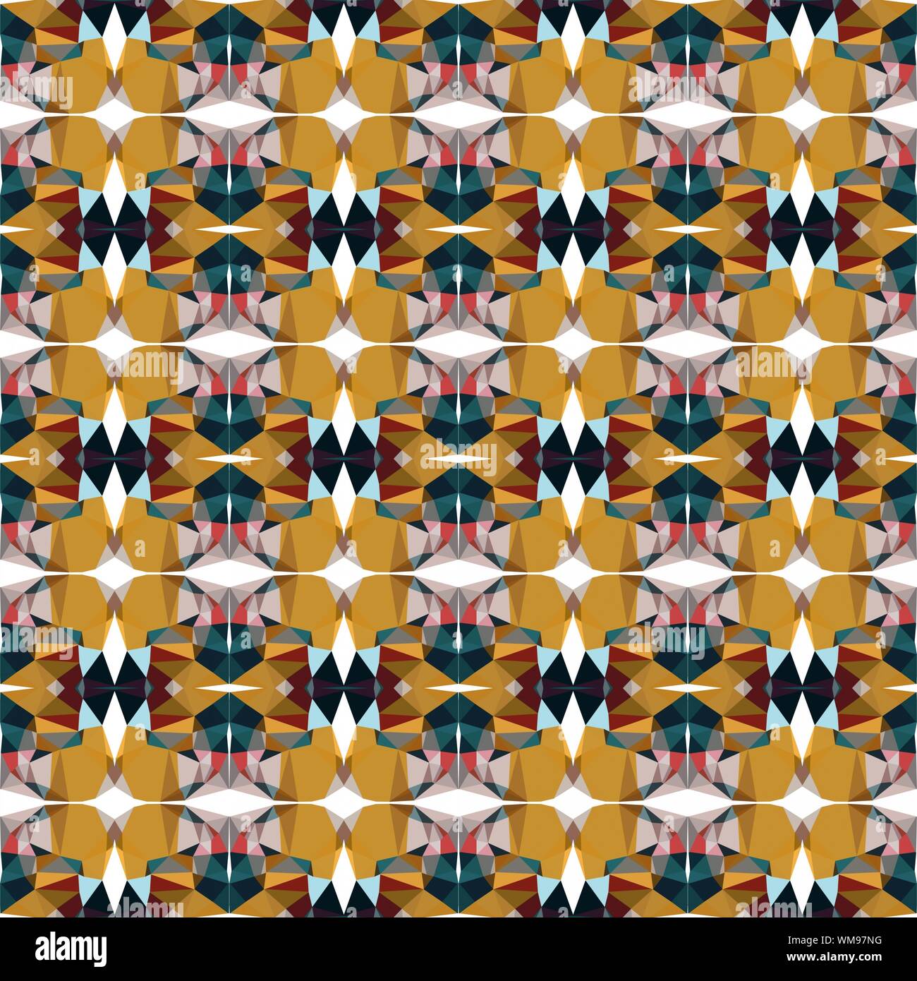 seamless repeating pattern design with bronze, very dark blue and ...