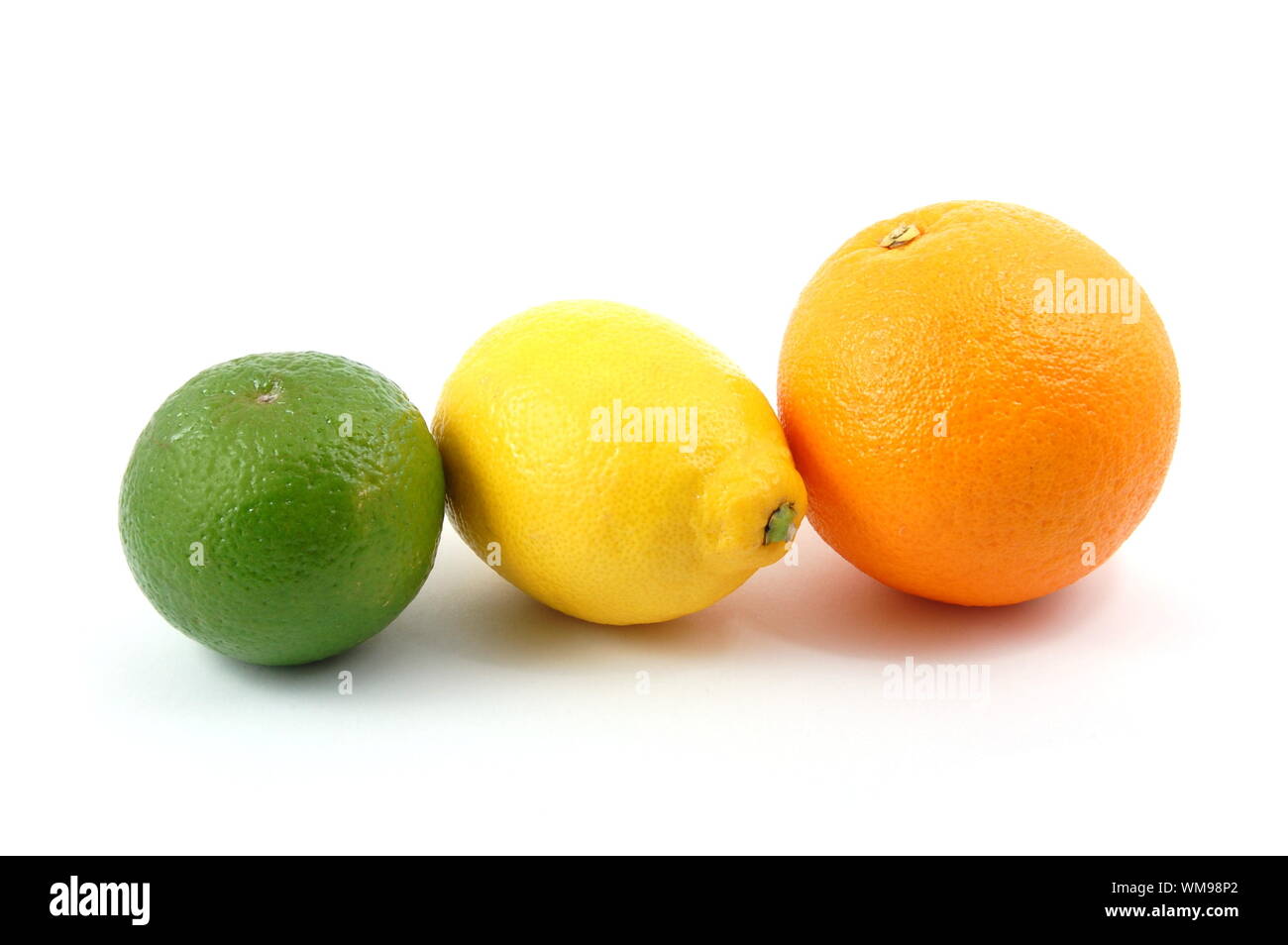 fresh lemon , orange , and citron fruits isolated on a white background ...