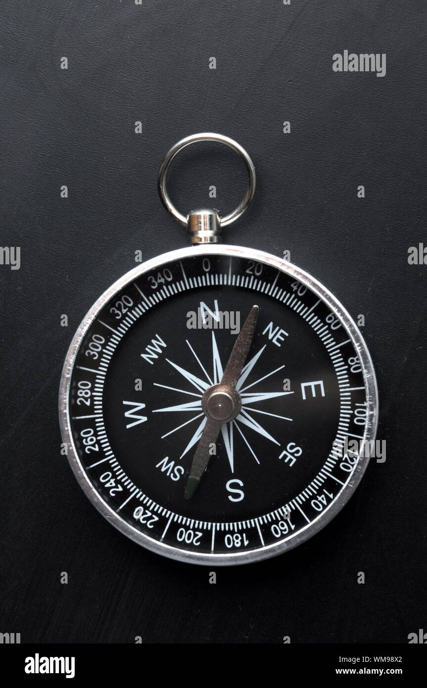 compass showing the right direction in business and finance Stock Photo ...