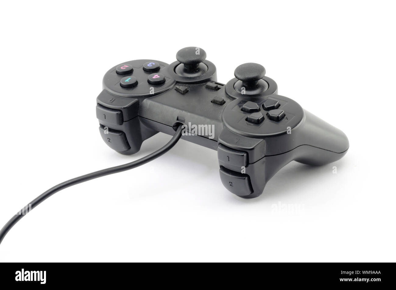 game controller isolated on white background Stock Photo - Alamy