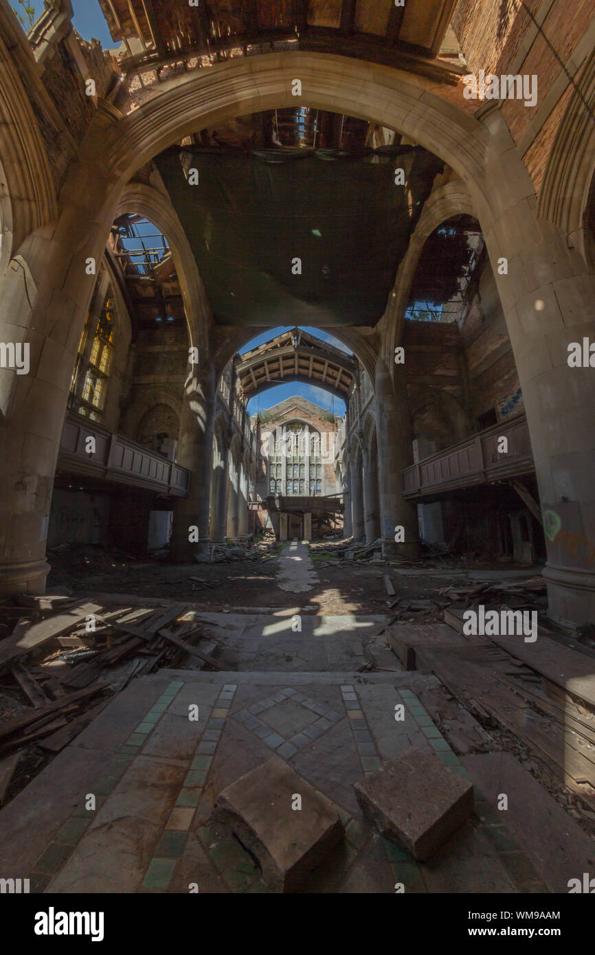 Broken church hi-res stock photography and images - Alamy