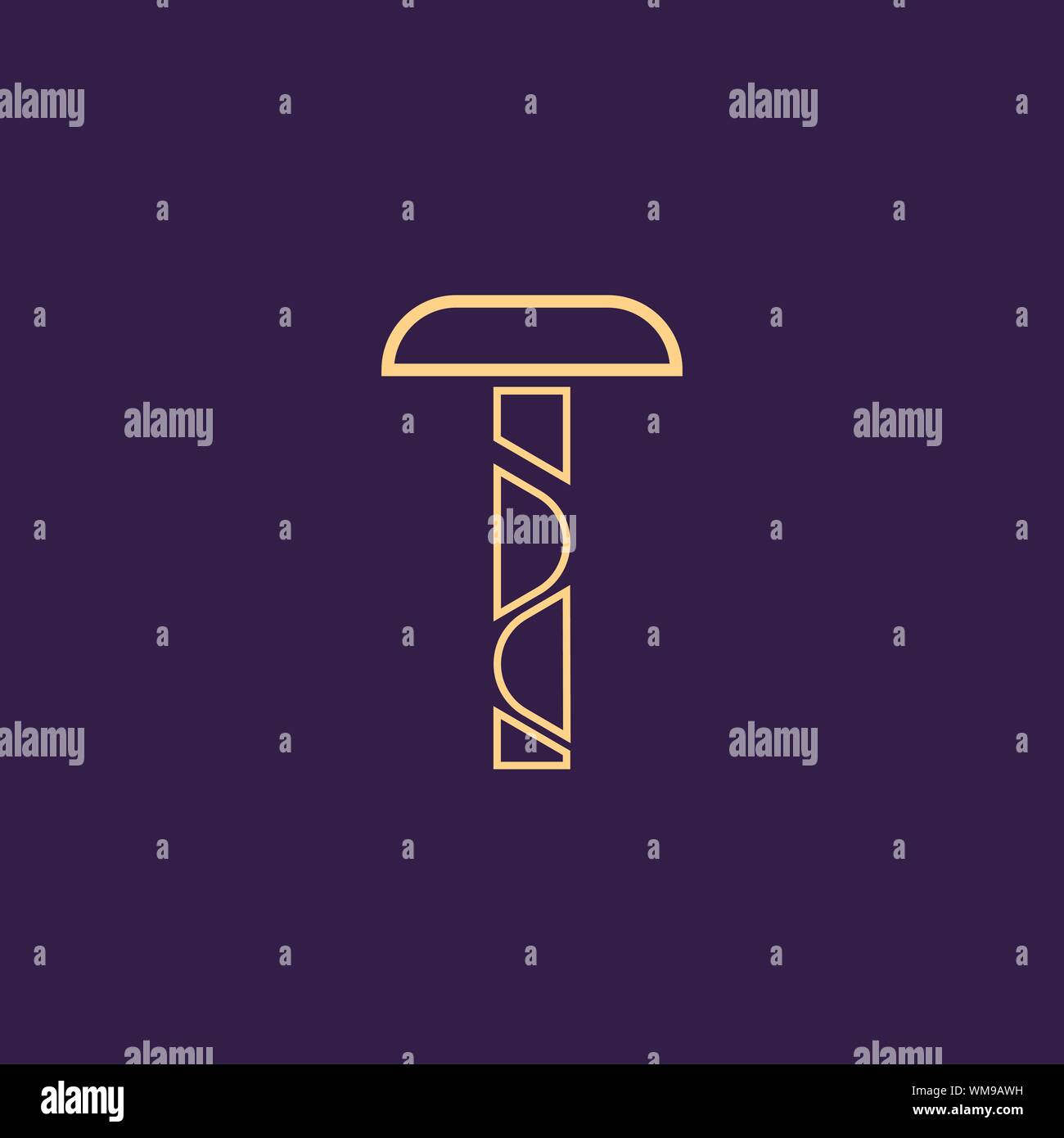 Tt modern logo Stock Vector Images - Alamy