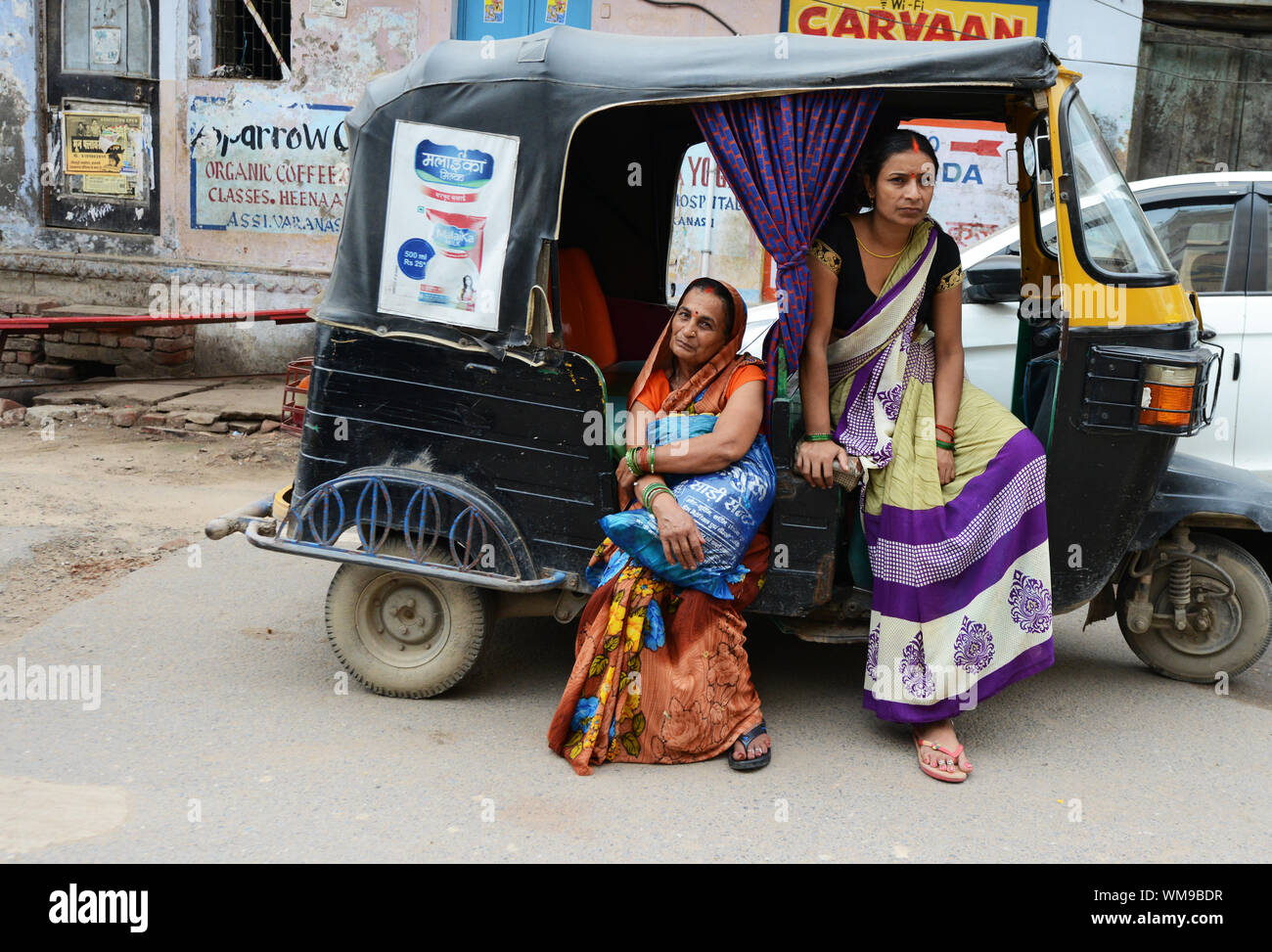 Auto rickshaw on street in hi-res stock photography and images - Alamy