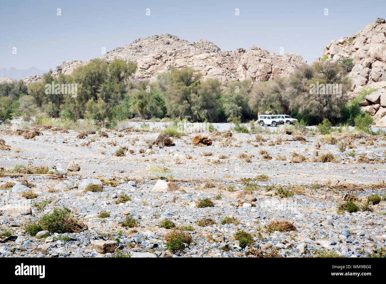 Image of rocks in a landscape in Oman Stock Photo - Alamy