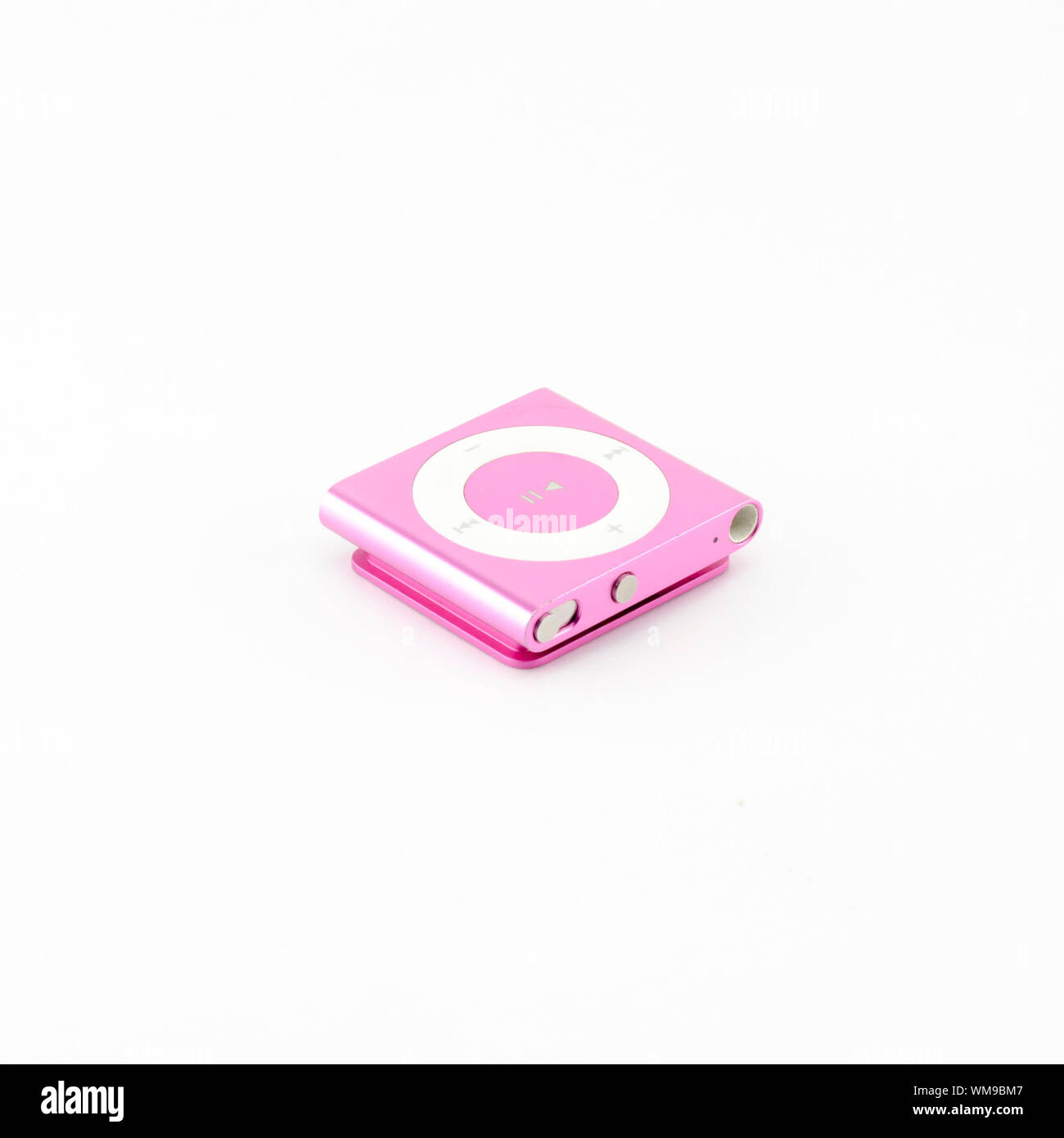 mp3 player isolated on white background Stock Photo - Alamy