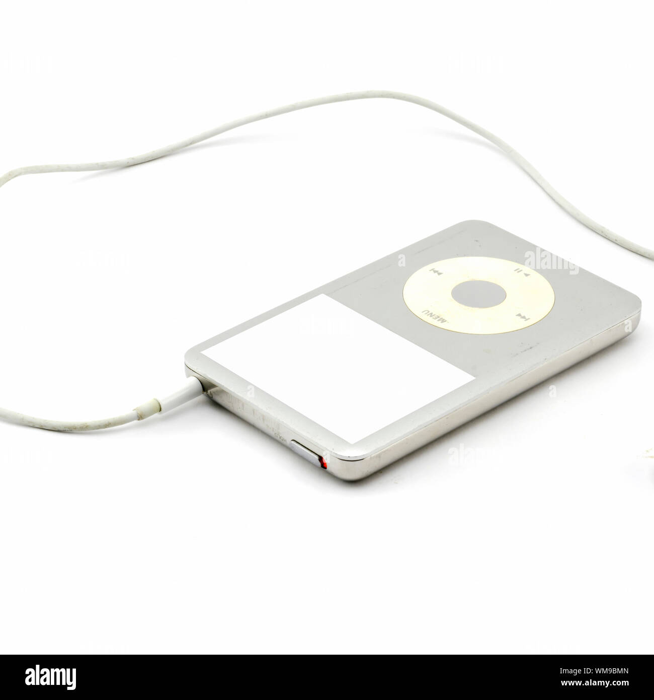 mp3 player isolated on white background Stock Photo - Alamy