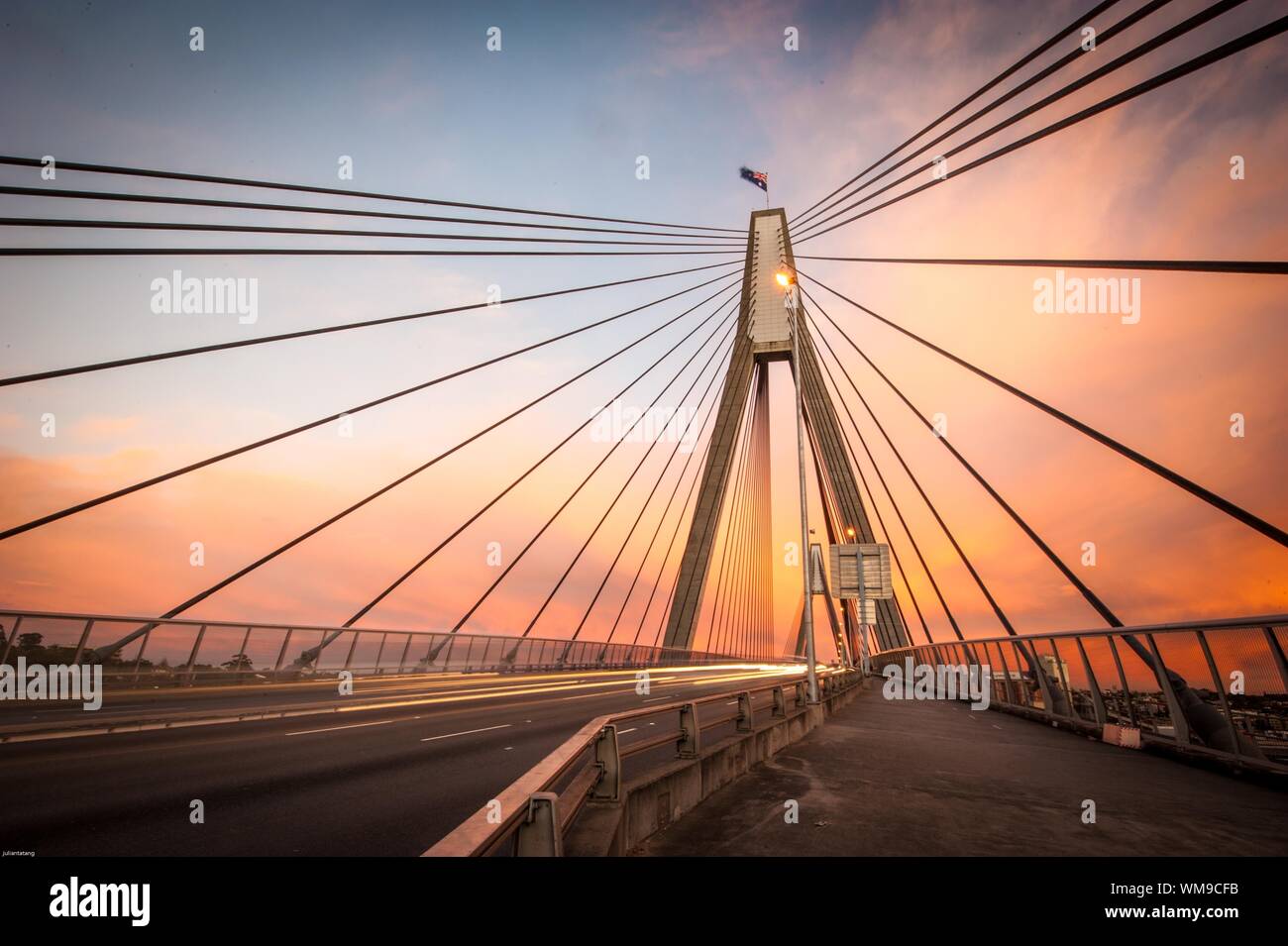 Anzac bridge hi-res stock photography and images - Alamy