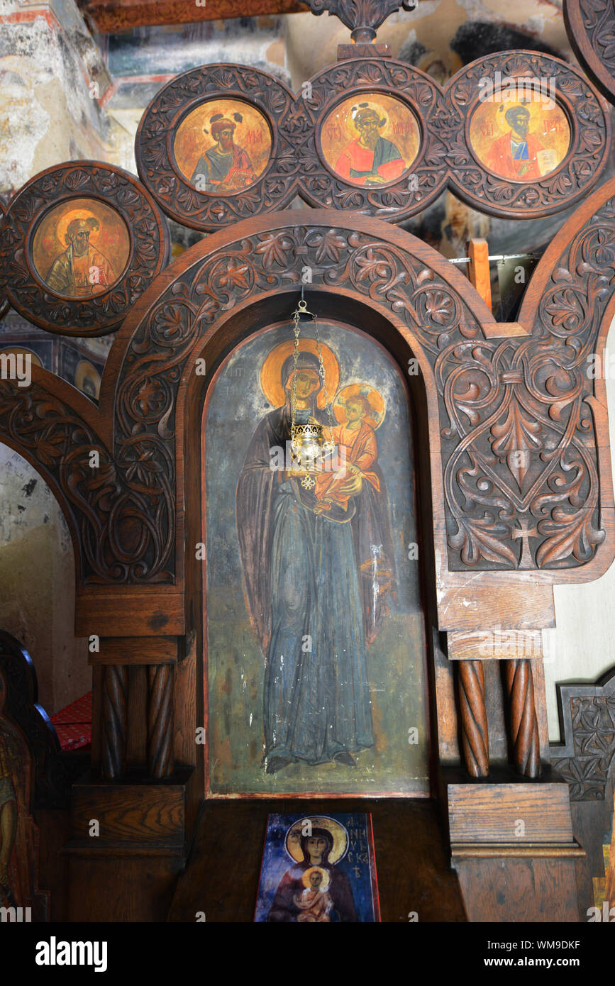 The 12th ceentury Serbian Orthodox Studenica Monastery in Serbia Stock ...