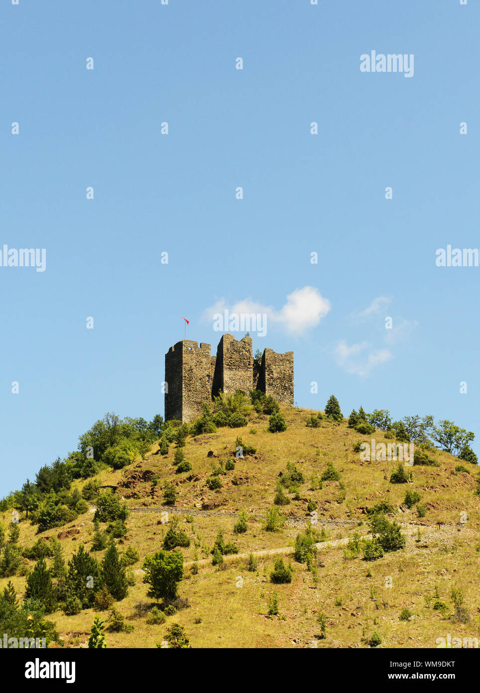 The 13th century Maglič fortress in Kraljevo, Serbia Stock Photo - Alamy